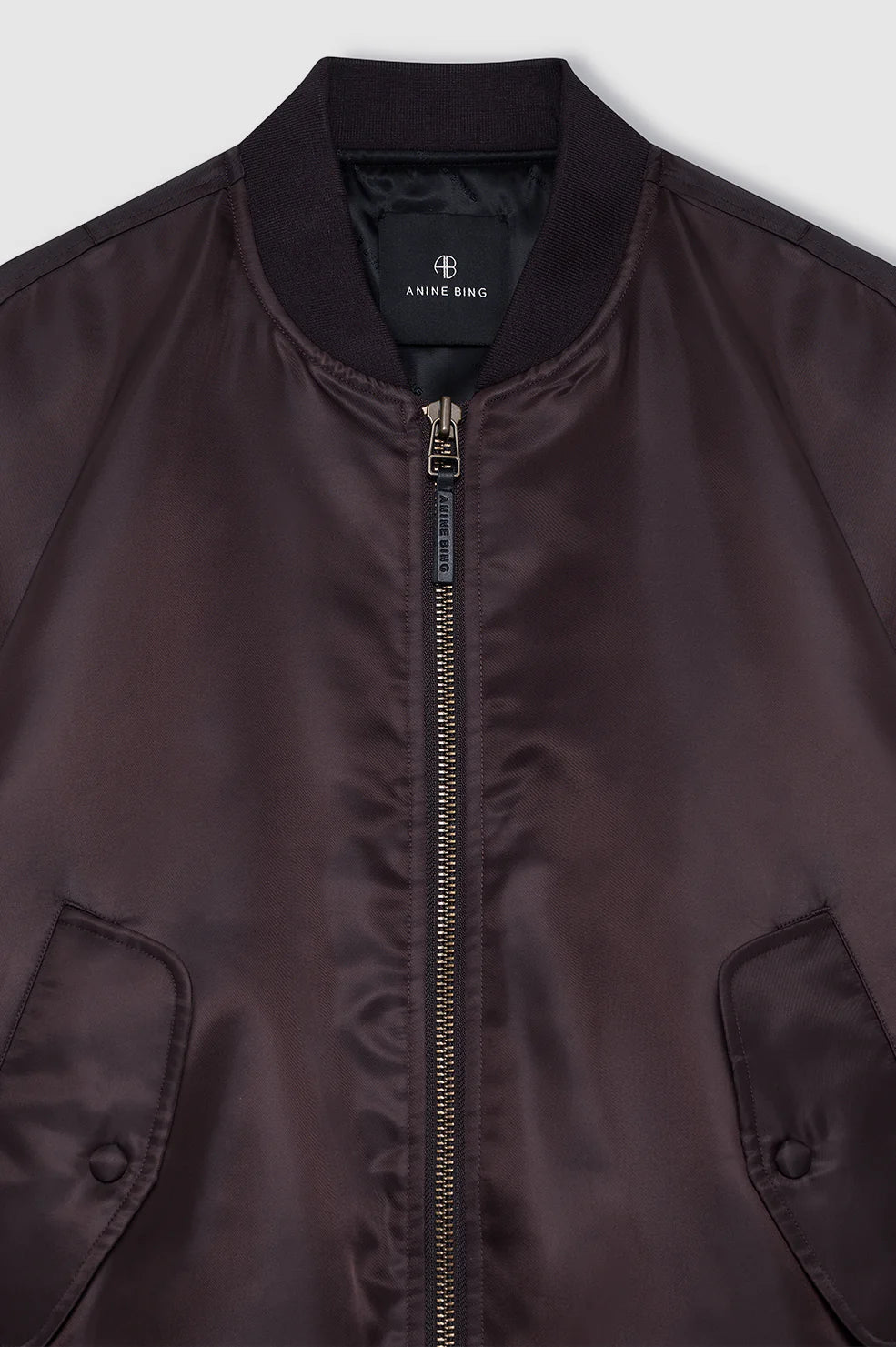 Anine Bing: Leon bomber, deep brown – My o My
