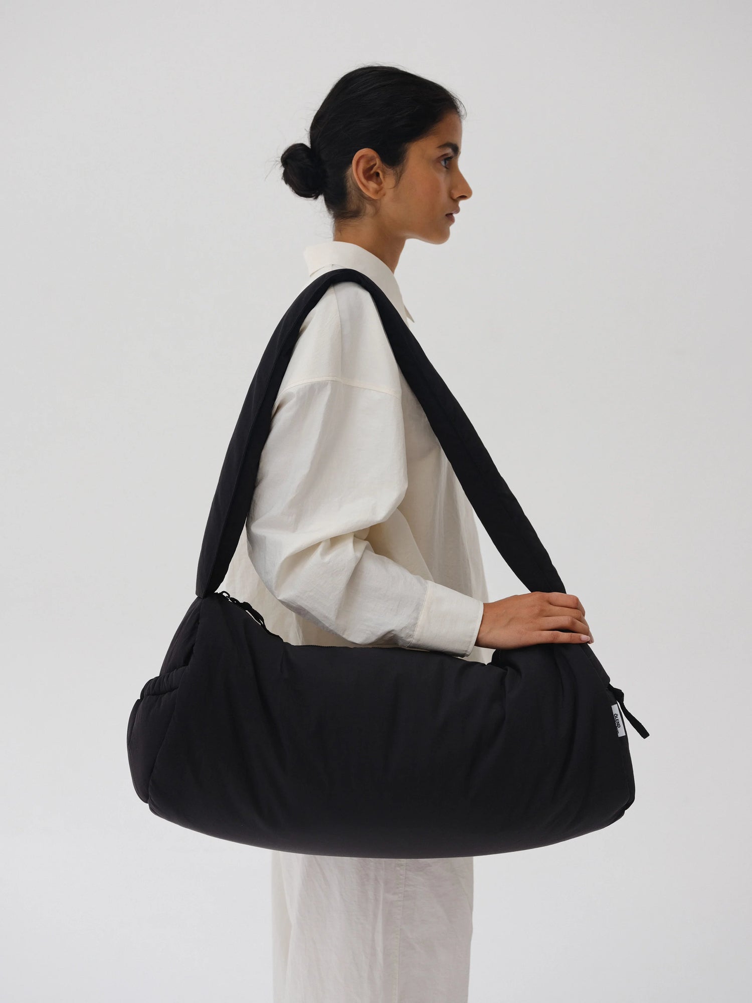 Ölend Backpacks: Puffy duffle bag, black – My o My